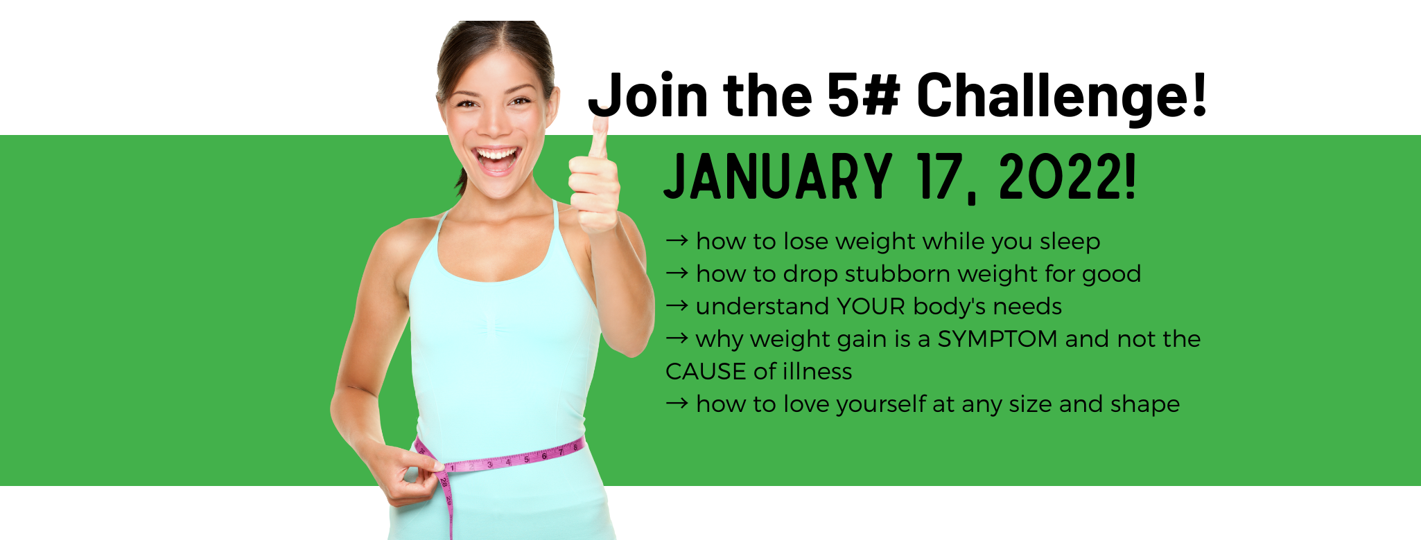 5 Pound Weight Loss Challenge - Functional Medicine | Little Black Bag ...