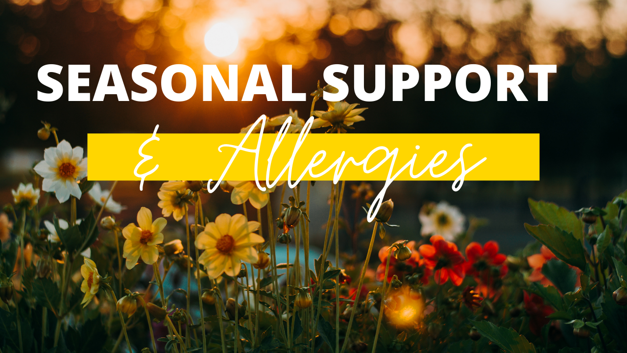 Seasonal Support and Allergies - Functional Medicine | Little Black Bag ...